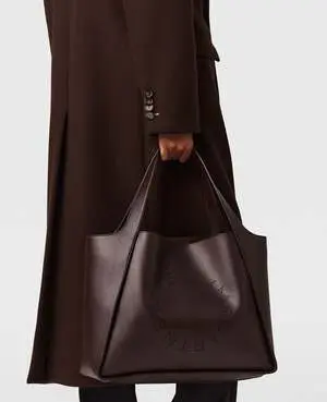 Stella McCartney Double-breasted Brushed Wool Coat