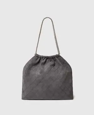 Stella McCartney Falabella Quilted Medium Drawstring Bag