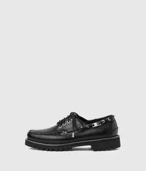 Karl Lagerfeld Kl X G.h.bass Boat Shoes - Black