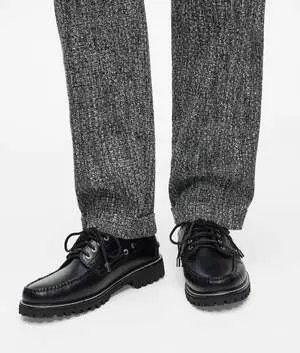 Karl Lagerfeld Kl X G.h.bass Boat Shoes - Black