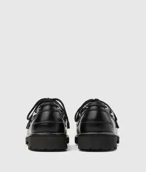 Karl Lagerfeld Kl X G.h.bass Boat Shoes - Black