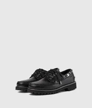 Karl Lagerfeld Kl X G.h.bass Boat Shoes - Black