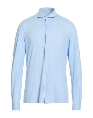 FILIPPO DE LAURENTIIS Shirt Sky Size Cotton - Blue