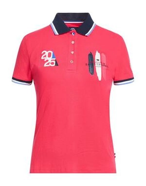 NORTH SAILS Polo Shirt Size Cotton, Elastane - Red