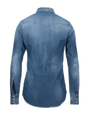Dsquared2 Denim Shirt Size Cotton, Elastane