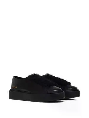 VANDA NOVAK Grace Light Platform Sneakers - Black