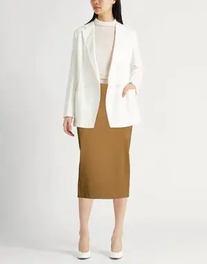 JUCCA Midi Skirt Military Size Viscose, Polyamide, Elastane