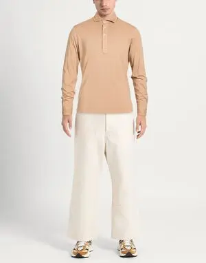 FILIPPO DE LAURENTIIS Polo Shirt Size Cotton - Beige