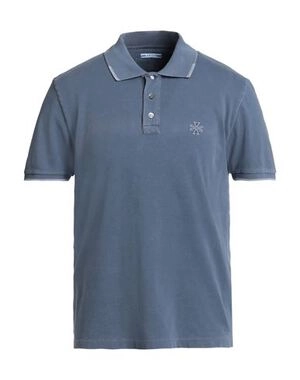 JACOB COHЁN Polo Shirt Turquoise Size Cotton, Elastane - Blue