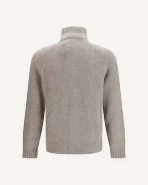 Brunello Cucinelli Wool, Silk And Cashmere Cardigan