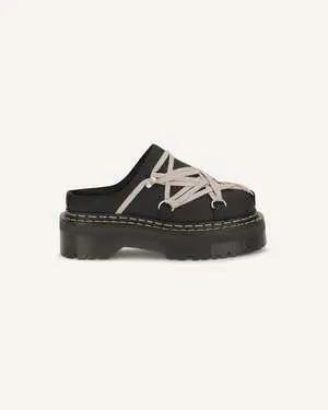 Rick Owens Quad Sole Megalace Mules