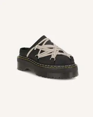 Rick Owens Quad Sole Megalace Mules