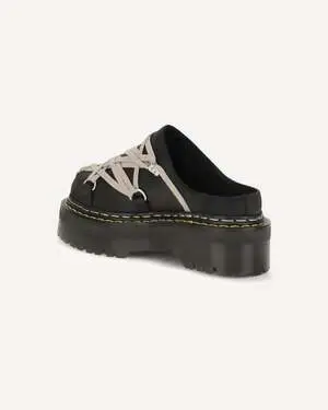 Rick Owens Quad Sole Megalace Mules