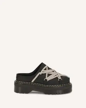 Rick Owens Quad Sole Megalace Mules