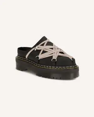 Rick Owens Quad Sole Megalace Mules