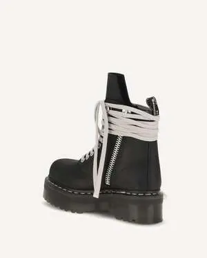 Rick Owens Quad Sole Steel Boots