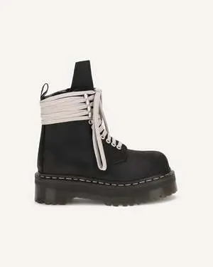 Rick Owens Quad Sole Steel Boots