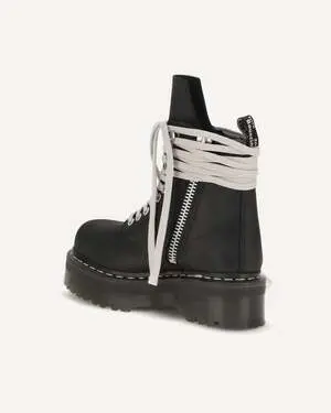 Rick Owens Quad Sole Steel Boots