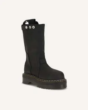 Rick Owens Quad Sole Pull On Boots