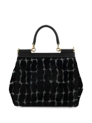Dolce & Gabbana Leopard-print Sicily Shoulder Bag