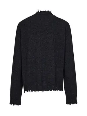 UMA WANG Distressed-effect Sweater