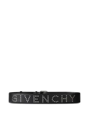 Givenchy Studded Leather Cargo Belt