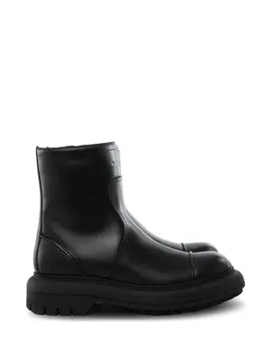 Givenchy Leather Cargo Biker Boots