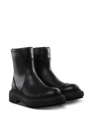 Givenchy Leather Cargo Biker Boots