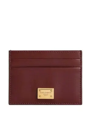 Dolce & Gabbana Plongé Card Holder - Red