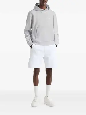 Givenchy Fleece Hoodie With Exposed Stitching