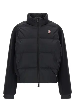 Moncler Padded Cardigan - Black