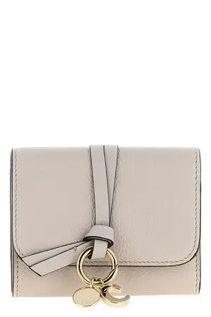 Chloé Alphabet' Wallet - Gray