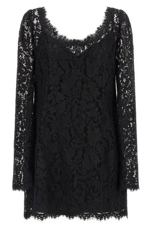 Dolce & Gabbana Lace Dress - Black