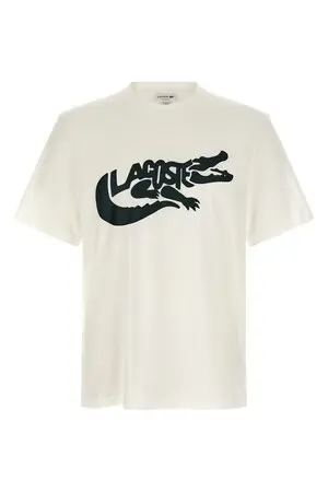 Lacoste Printed T-shirt - White