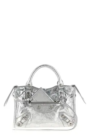 Balenciaga Le City' Mini Handbag - Silver