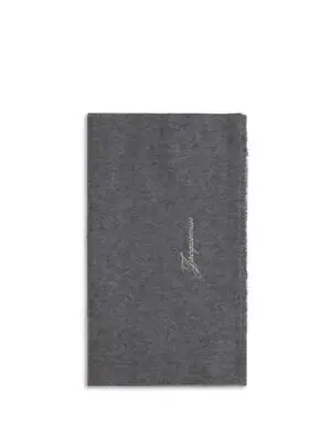 Jacquemus Tailleur Wool Scarf - Gray