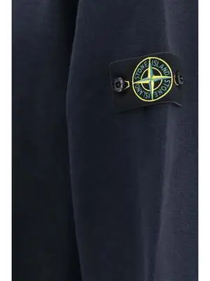 Stone Island 6100054 Tubular Cotton Sweatshirt - Blue