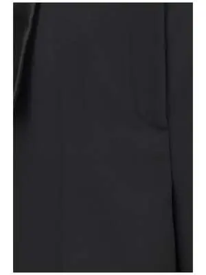 NISSA Wide-leg Wool-blend Pants