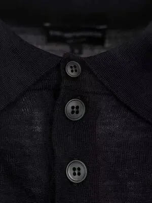 Emporio Armani Long-sleeve Polo-collar Sweater