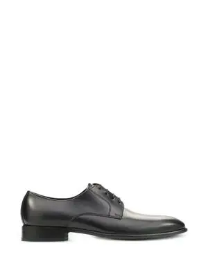 Lottusse 1877 Regent Leather Derby Shoes - Black