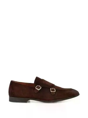 CORVARI Double-strap Monk Shoes - Brown