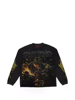 GODSPEED Under Construction Long-sleeve T-shirt - Black