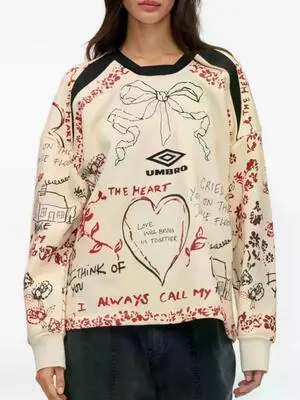 Stine Goya X Umbro Graphic-print Sweatshirt