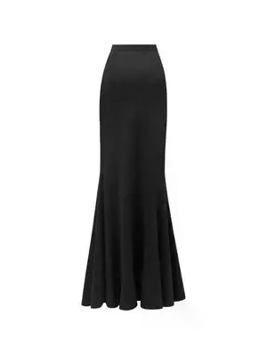 GEMY MAALOUF Slim-cut Mermaid Skirt - Black