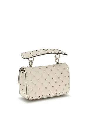 Valentino Garavani Rockstud Spike Mini Top Handle Bag In Nappa