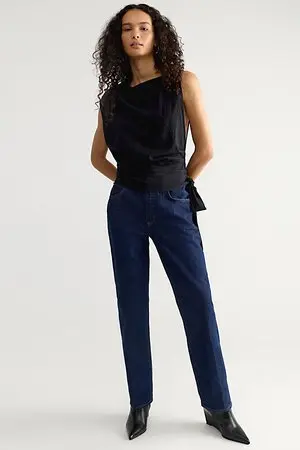 Free People Margo Boat Neck Top