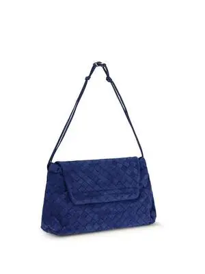 Bottega Veneta Giorno Shoulder Bag - Blue