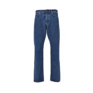 Stone Island Denim Research' Straight Fit Jeans - Blue