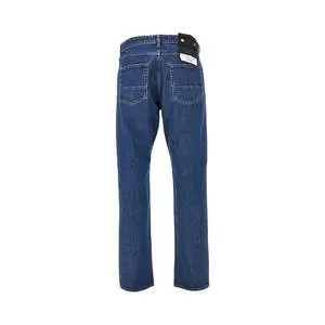 Stone Island Denim Research' Straight Fit Jeans