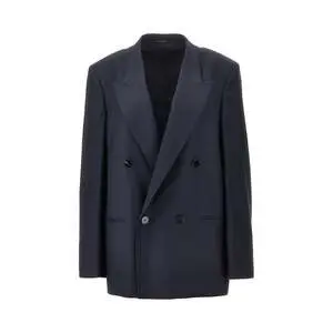 Gucci Light Wool Double-breasted Jacket - Blue